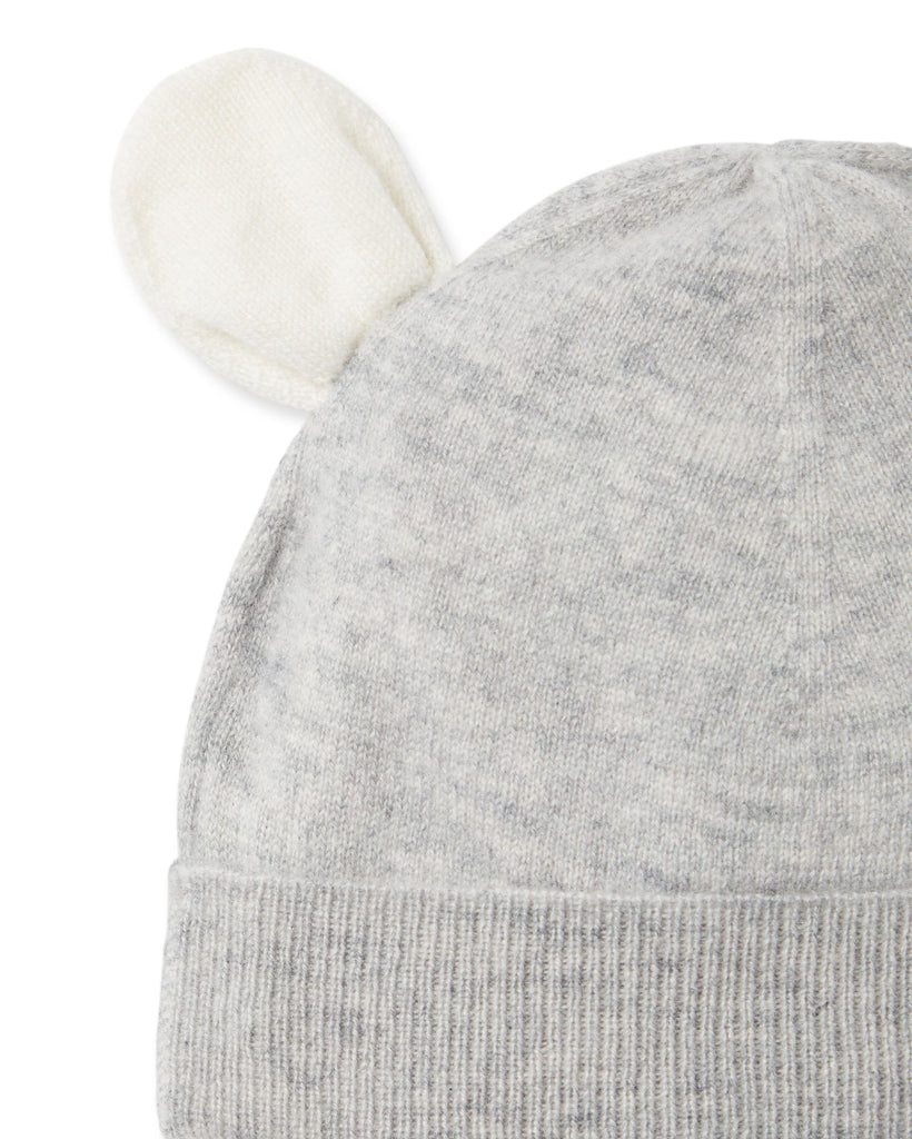 Panda Cashmere Hat Fumo Grey | N.Peal